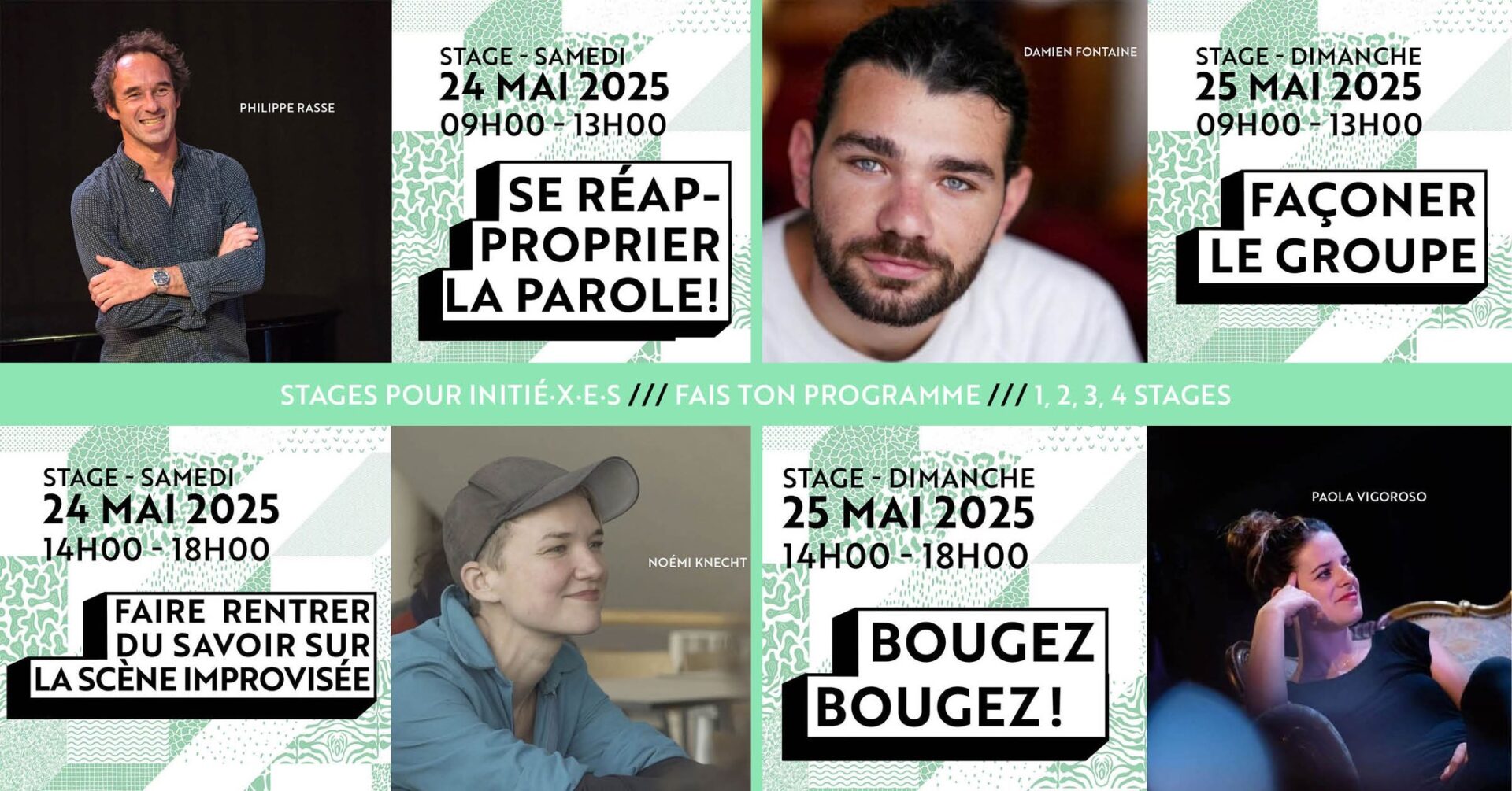 Stages d'impro 2025 : composez votre programme ! | Théâtre de L ...